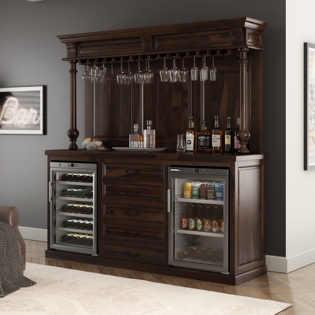 Home Bar Cabinet Ideas [With Pictures]