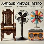 What’s the Difference Between Antique, Vintage, and Retro?