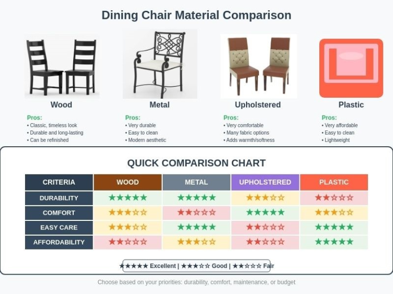 How to Select Dining Chairs for a Round Table