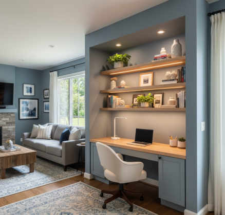 25 Expert Living Room Office Ideas