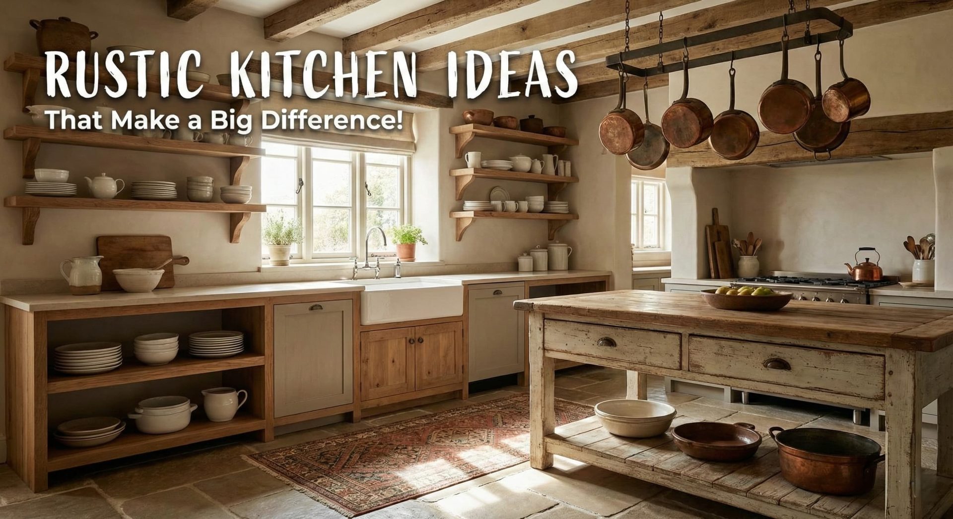 Rustic Kitchen Ideas That Make a Big Difference!