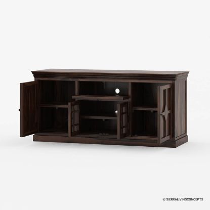 Solid Wood Media Console & TV Stands - Free Shipping