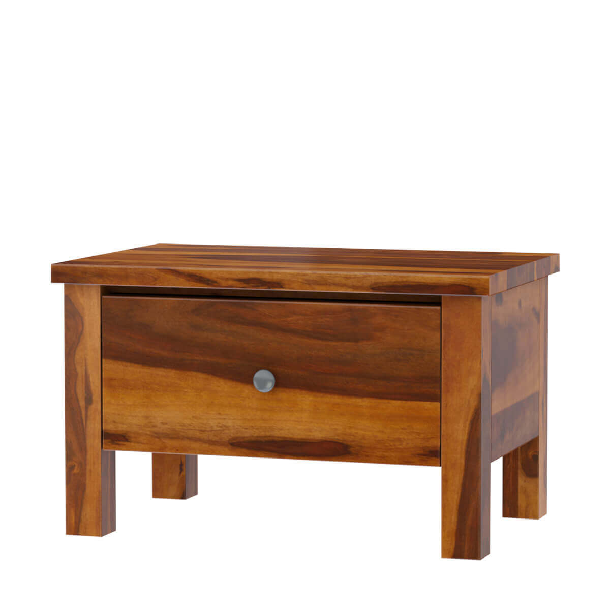 Osteen Contemporary Solid Wood Single Drawer Nightstand | Sierra Living ...