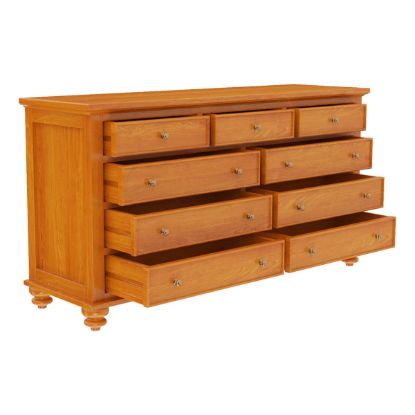 Extra Large Solid Wood Dressers With Deep Drawers | Free Shipping