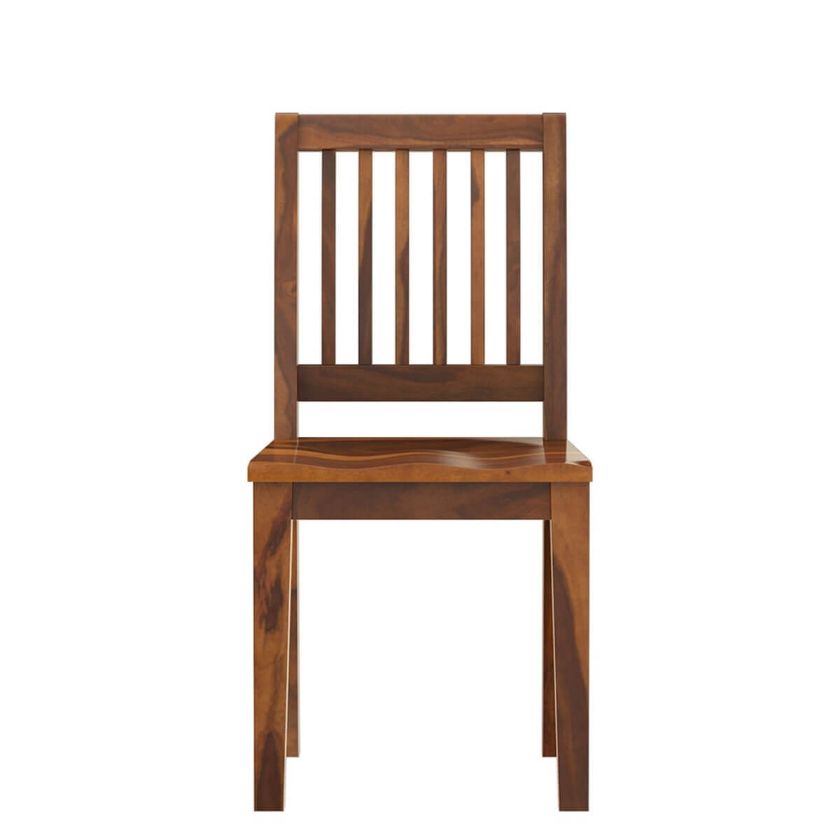 Rogers Modern Handcrafted Rustic Slatted Back Dining Chair | Sierra ...