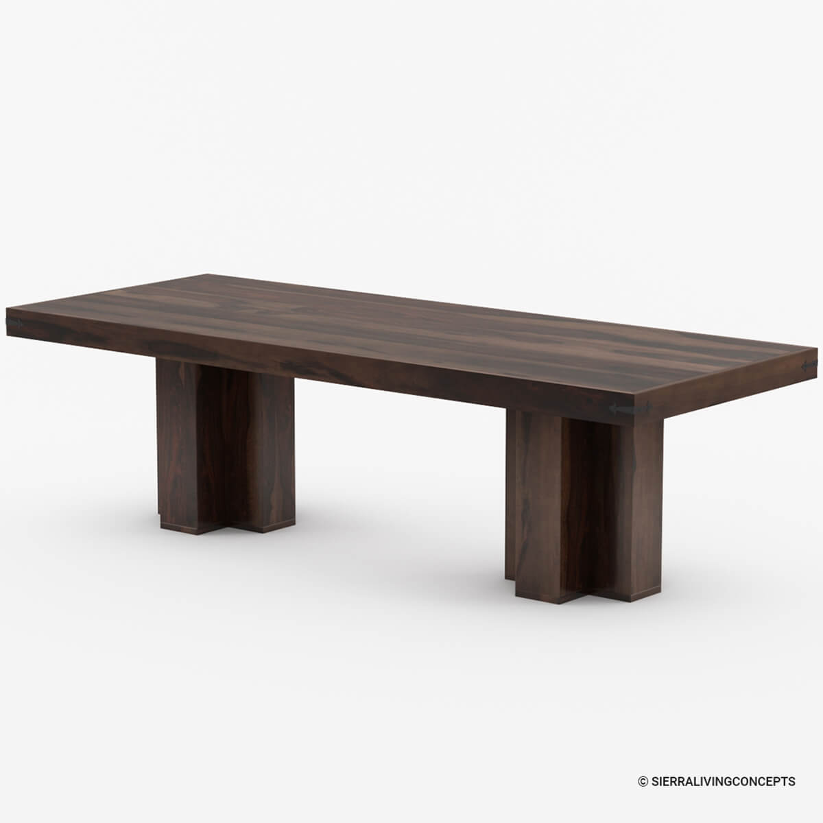 Dallas Handcrafted Rustic Solid Rosewood Dining Room Set