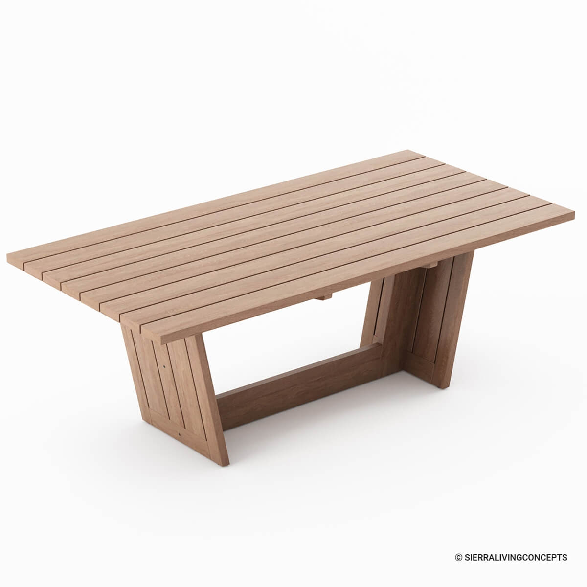 Liverpool Rustic Teak Outdoor Dining Table and Chair Set