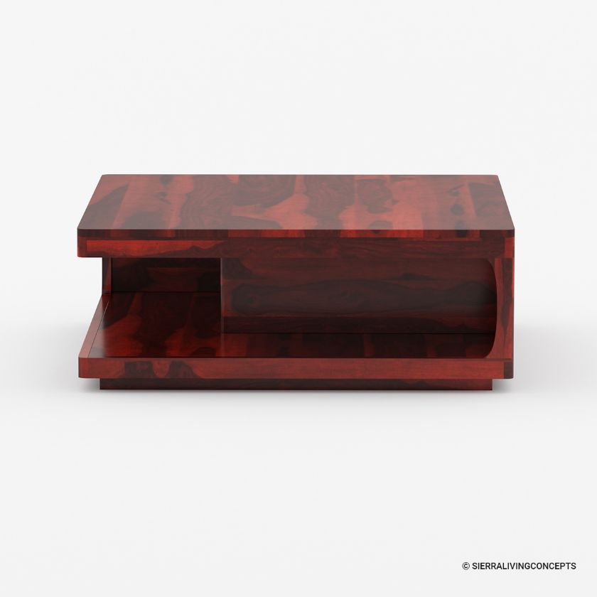 Salento 42 Inch Square Coffee table With Storage