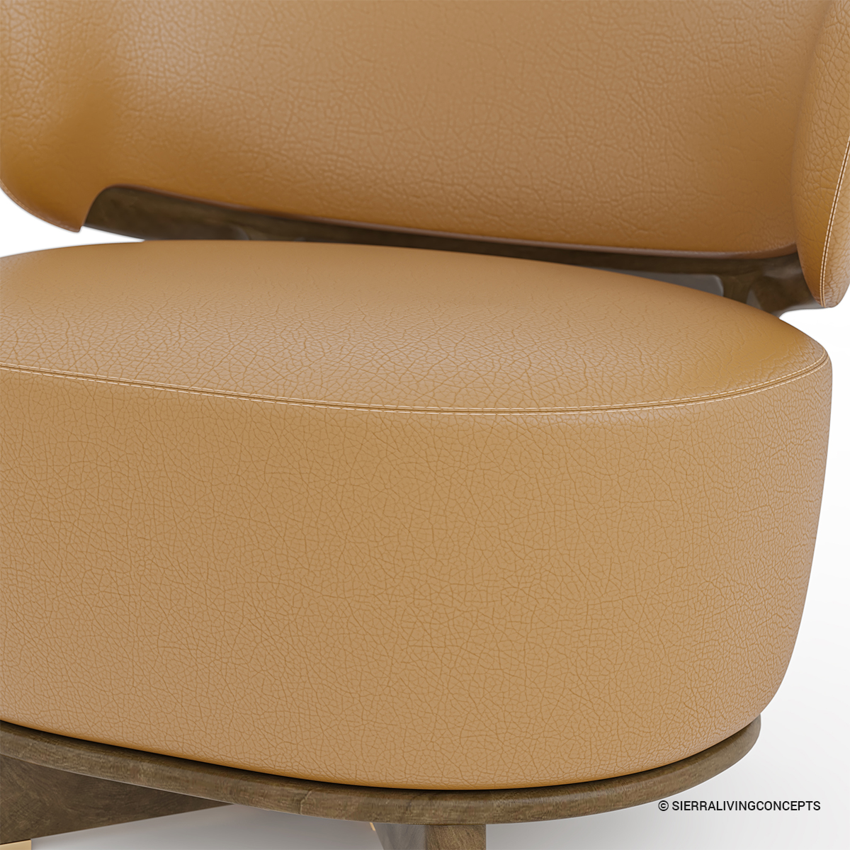 Wasco Contemporary Single Round Sofa Chair
