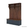 Tequesta Solid Wood Hall Tree with Bench & Shoe Storage