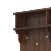Tequesta Solid Wood Hall Tree with Bench & Shoe Storage