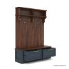Tequesta Solid Wood Hall Tree with Bench & Shoe Storage