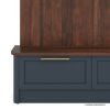 Tequesta Solid Wood Hall Tree with Bench & Shoe Storage