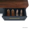 Tequesta Solid Wood Hall Tree with Bench & Shoe Storage