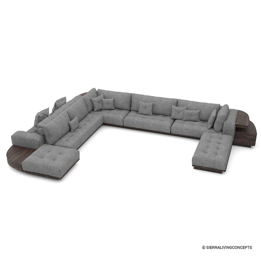 Romoland U Shaped Modular Sectional Sofa
