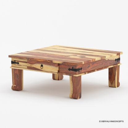 Large Solid Wood Coffee Tables with Storage | Free Shipping