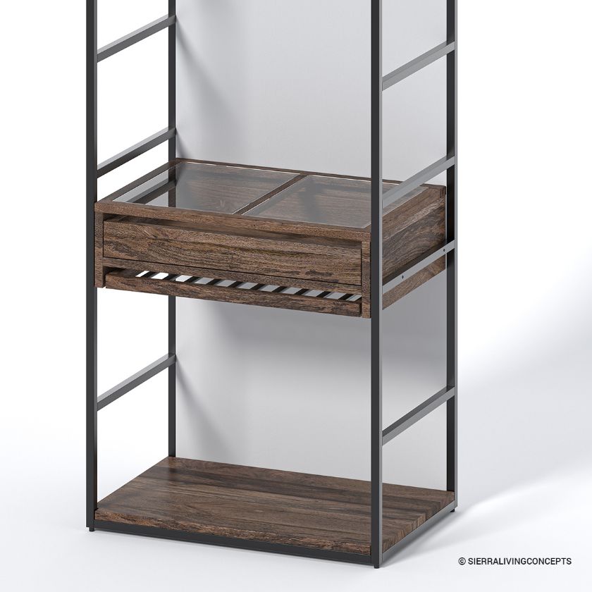 Thompson Closet Tower with Trouser Organizing Tray